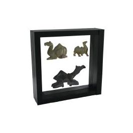 3D Zwevend display-raam 305 x 305 mm zwart