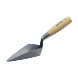 Archeologen Troffel met punt en houten greep