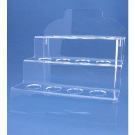 Acrylglas trap voor ronde objecten